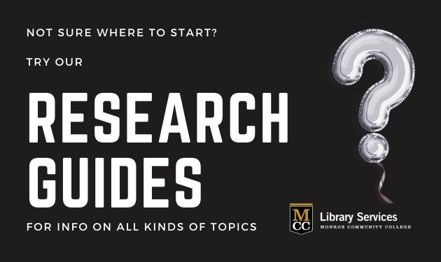 MCC Libraries | Monroe Community College | Rochester, NY